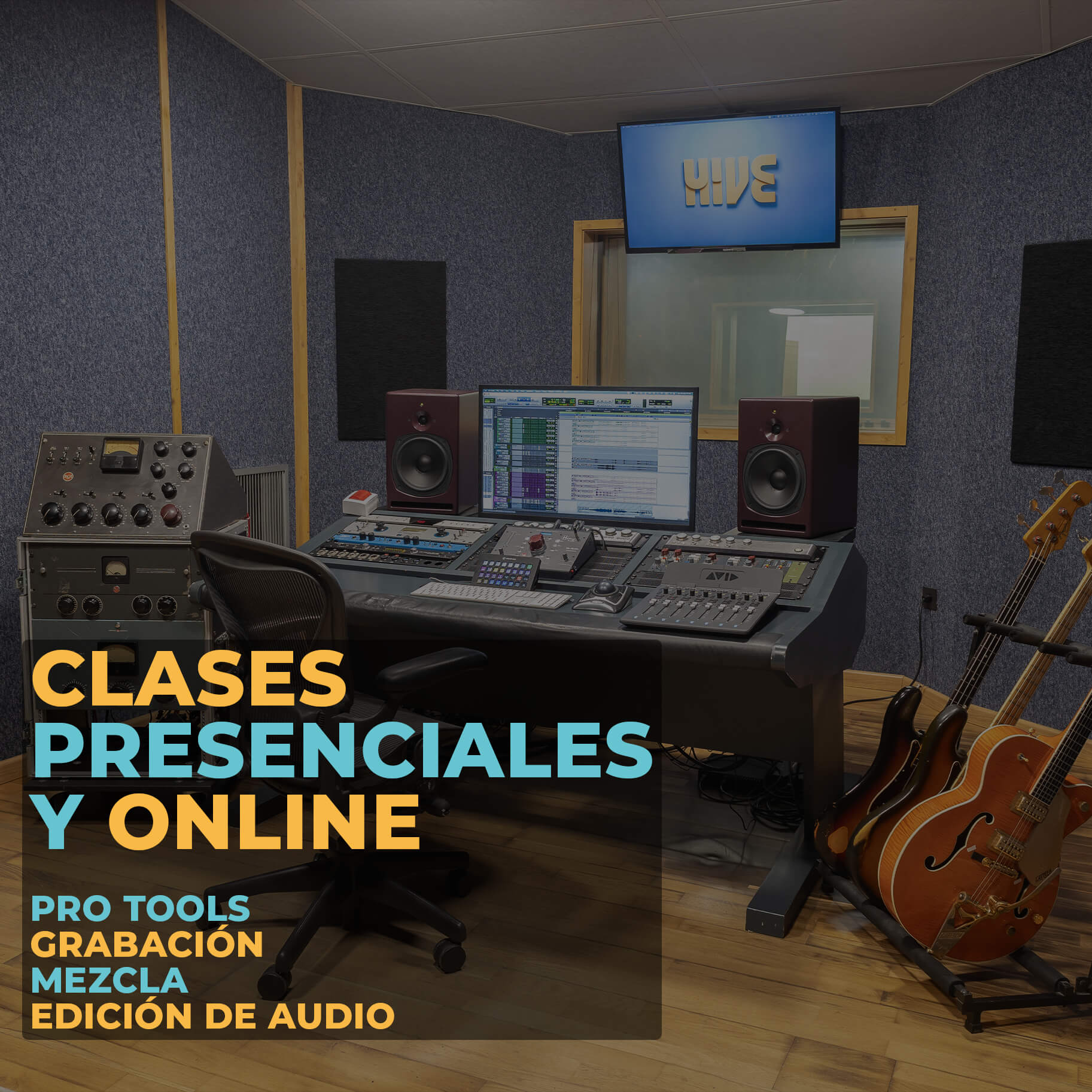 Cursos de grabación, mezcla y producción | Hive Recording Studio